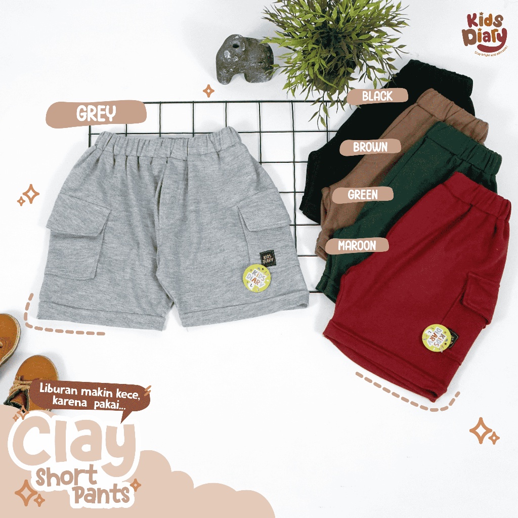Clay Short Pants – Kids Diary Store