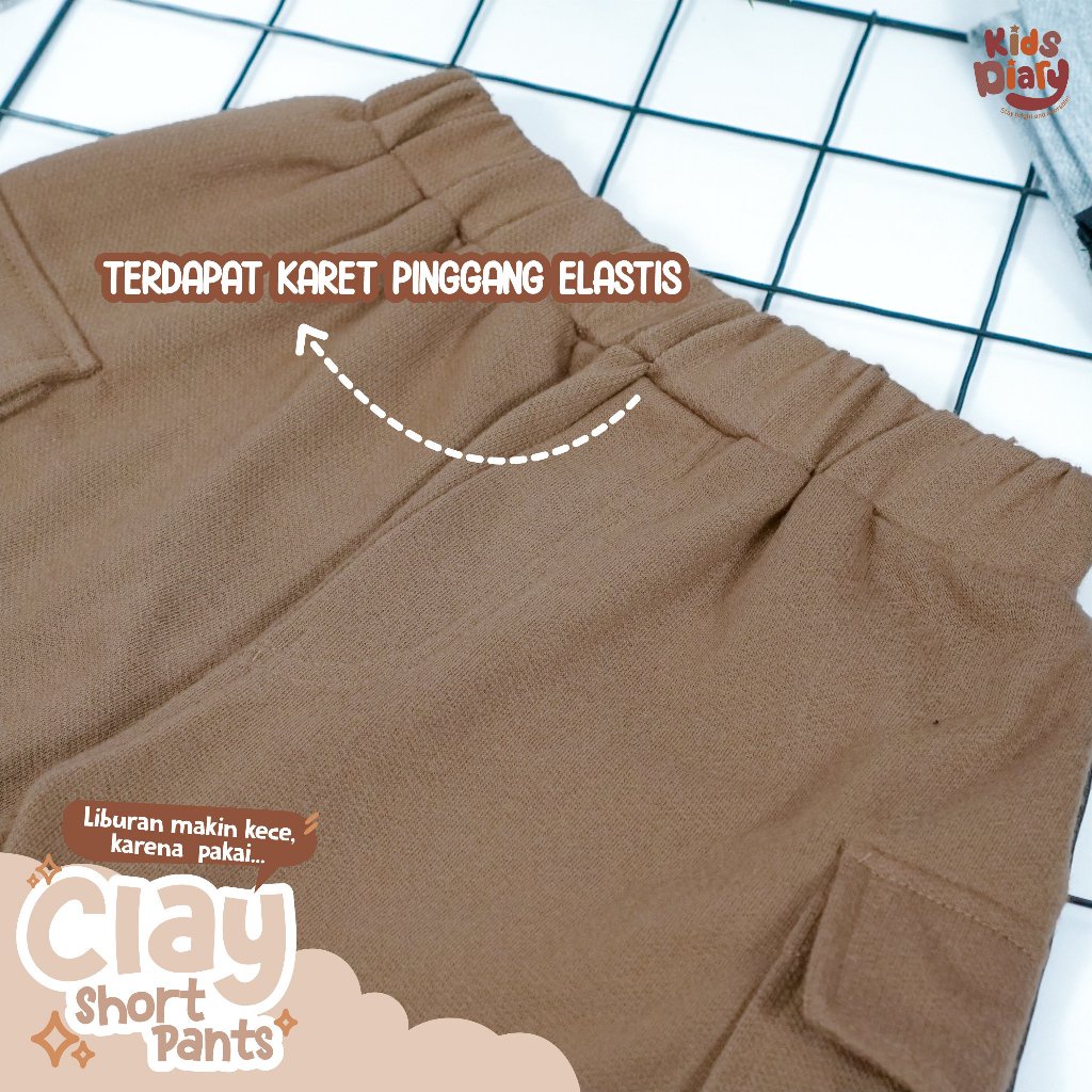 Clay Short Pants – Kids Diary Store